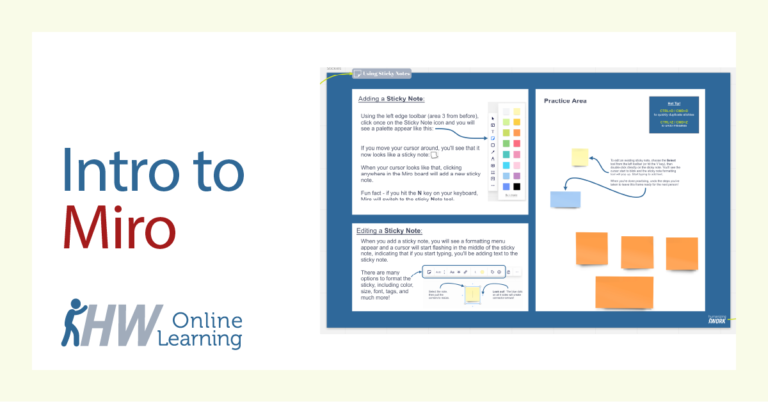Intro to Miro - Humanizing Work Online Learning